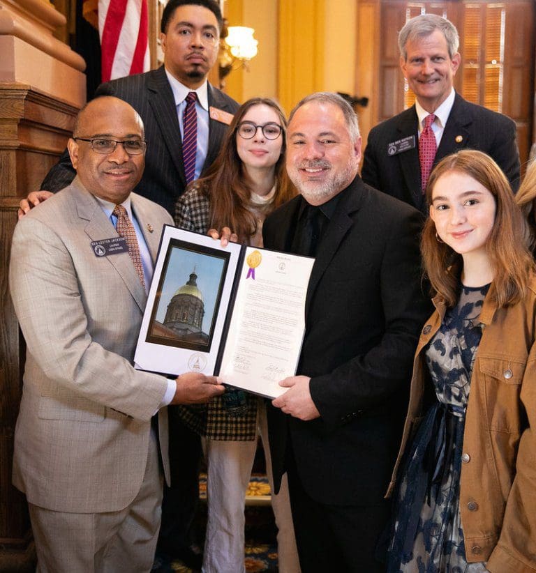 Charles Bowen Honored by Georgia Senate Resolution & Citizen Award
